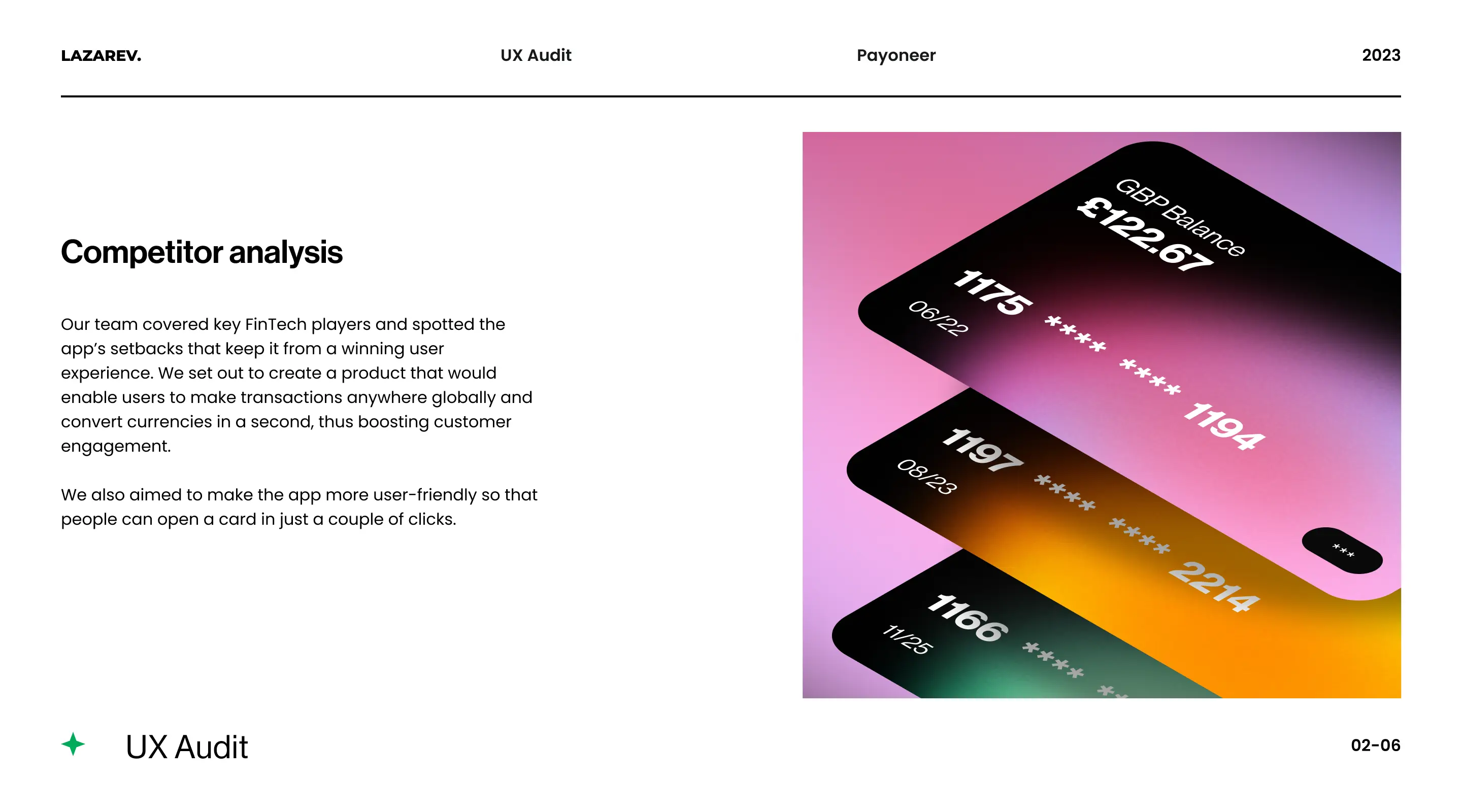 Payoneer Design Case Study | LAZAREV Agency